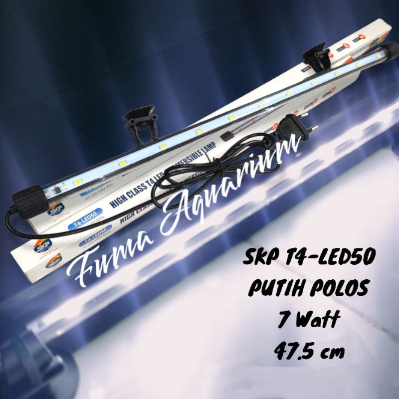 Jual Lampu Celup Aquarium T4-LED50 Hiro Pro -SKP Putih,Merah/Pink,Putih ...