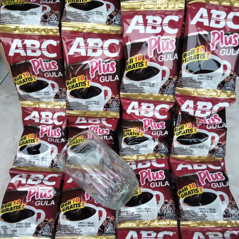 Jual KOPI ABC PLUS GULA 1RTG | Shopee Indonesia