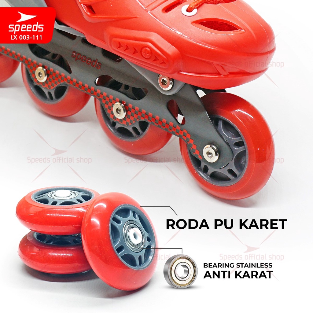 Jual SPEEDS Sepatu Roda Anak Dewasa Remaja Roller Skate Park Inline ...