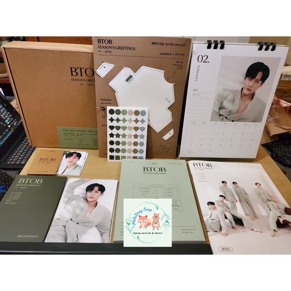 Jual BTOB SEASON'S GREETINGS 2023 (IN: GREEN) (official) | Shopee Indonesia