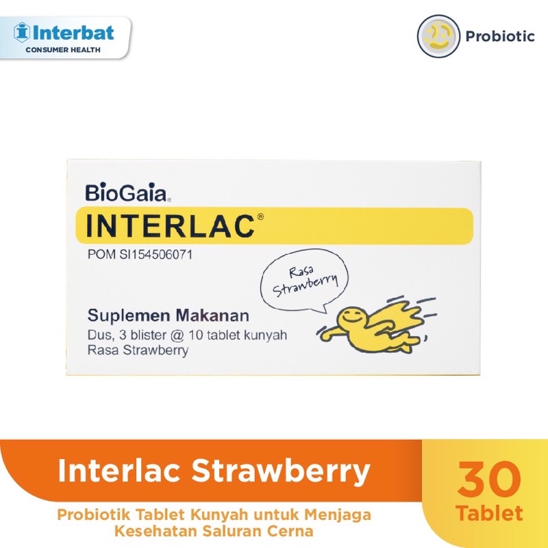 Jual Interlac Probiotik Mini Pack 30 Sachet - Menjaga Saluran ...