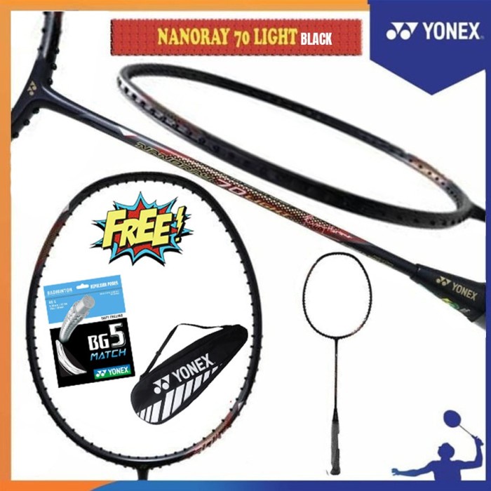 Jual Raket 2021 New Color Yonex Nanoray 70 Light Raket Badminton ...