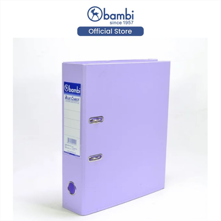 Jual BAMBI ORDNER LAF A4 1011 NO. 20 PASTEL PURPLE ( DUS ISI 12 PCS ...