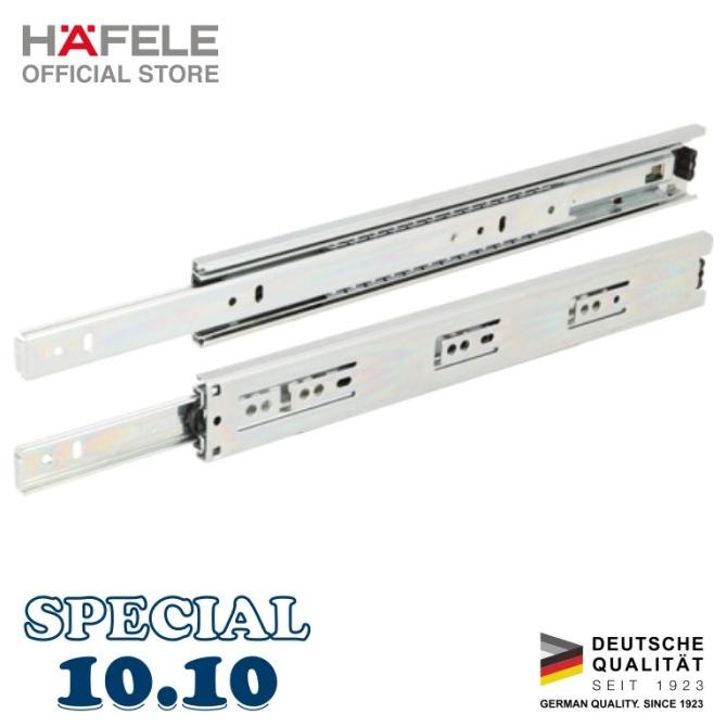 Jual Hafele Drawer Runner - Rel Ball Bearing - Full Ext / 45 kg / 350 ...