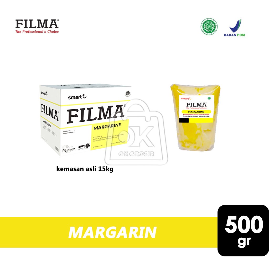 Jual Filma Margarin Serbaguna / Margarine Professional (500 gr ...
