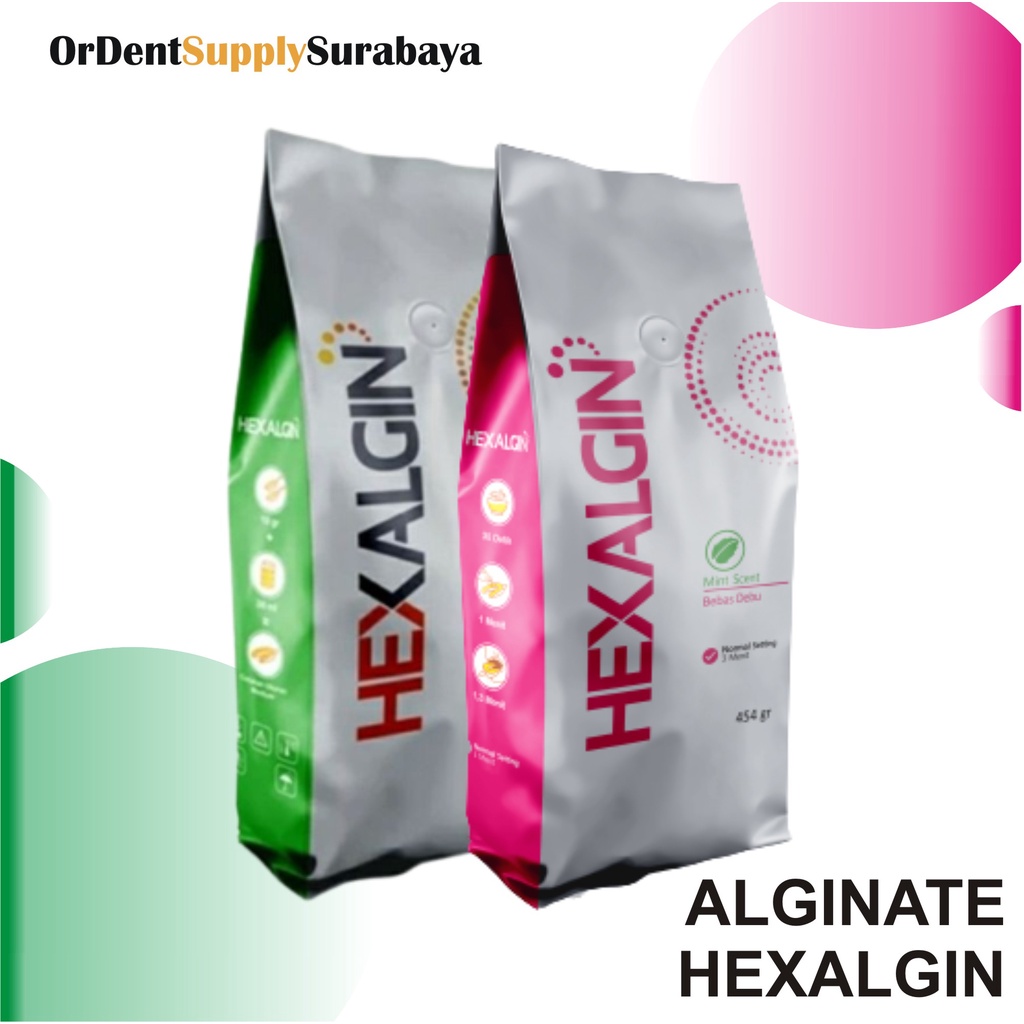 Jual Alginate HEXALGIN Dental Bahan Cetak Gigi | Shopee Indonesia