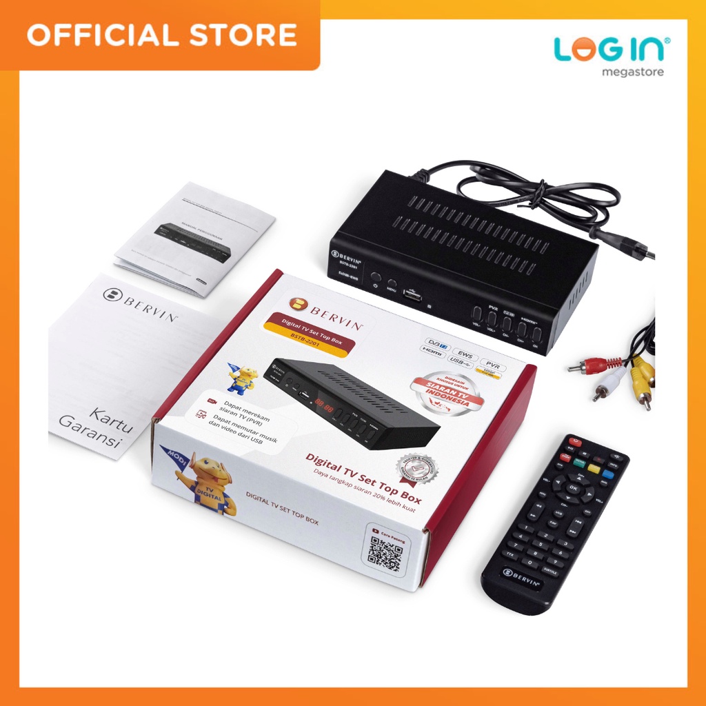 Jual SET TOP BOX TV DIGITAL DVB-T2 CBM BSTB2201 BERVIN | Shopee Indonesia