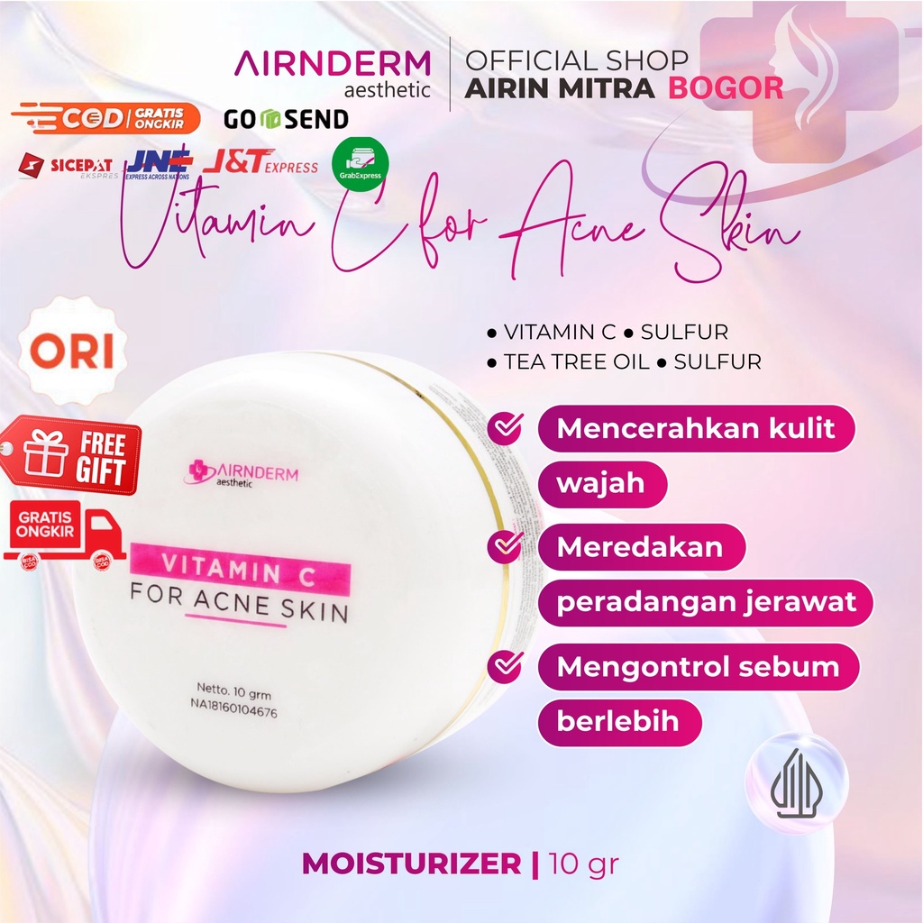 Jual Airin Vitamin C For Acne Skin Airnderm Aesthetic (by AIRIN BEAUTY ...