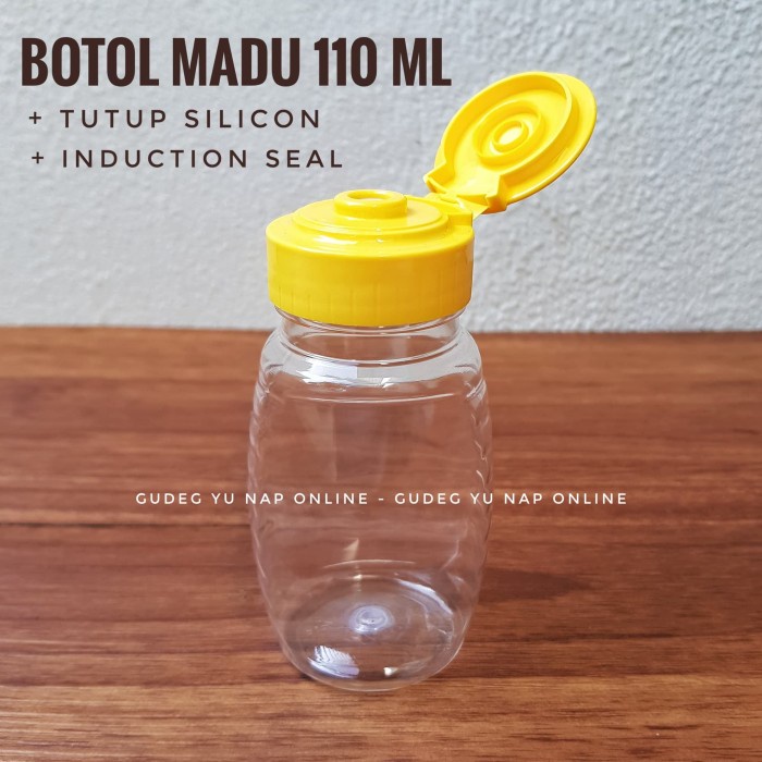Jual [B0T0L] Botol Madu Tj 110 Ml - Kemasan Wadah Toples Madu Tutup ...