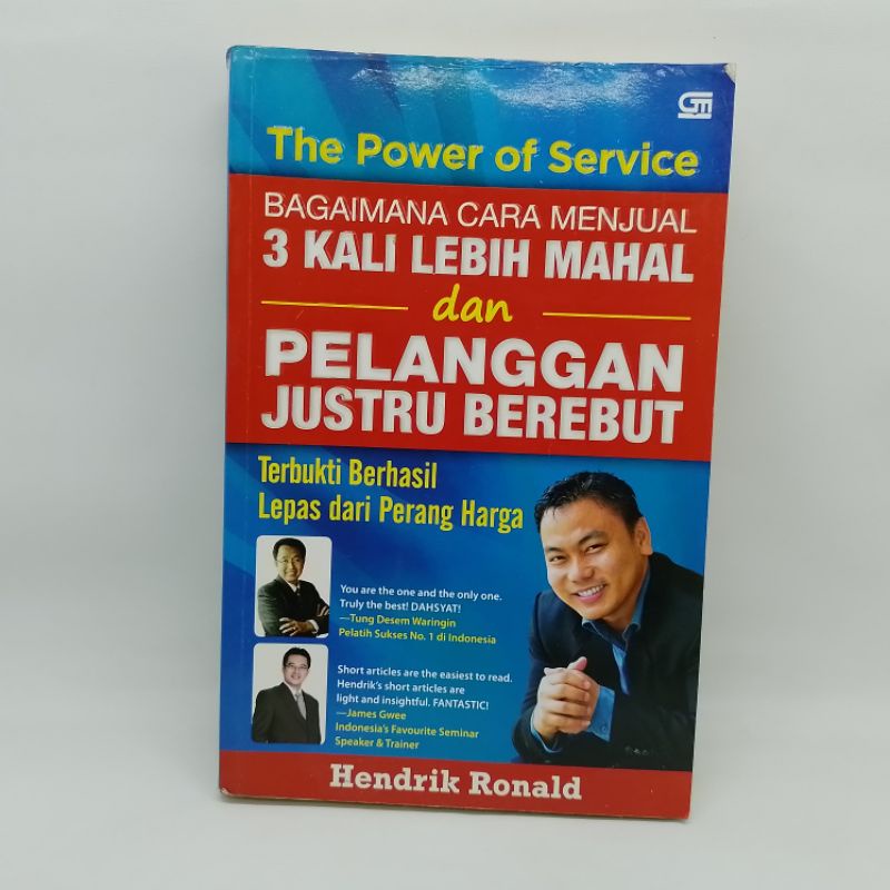 Jual Buku The Power Of Service Bagaimana Cara Menjual 3 Kali Lebih ...