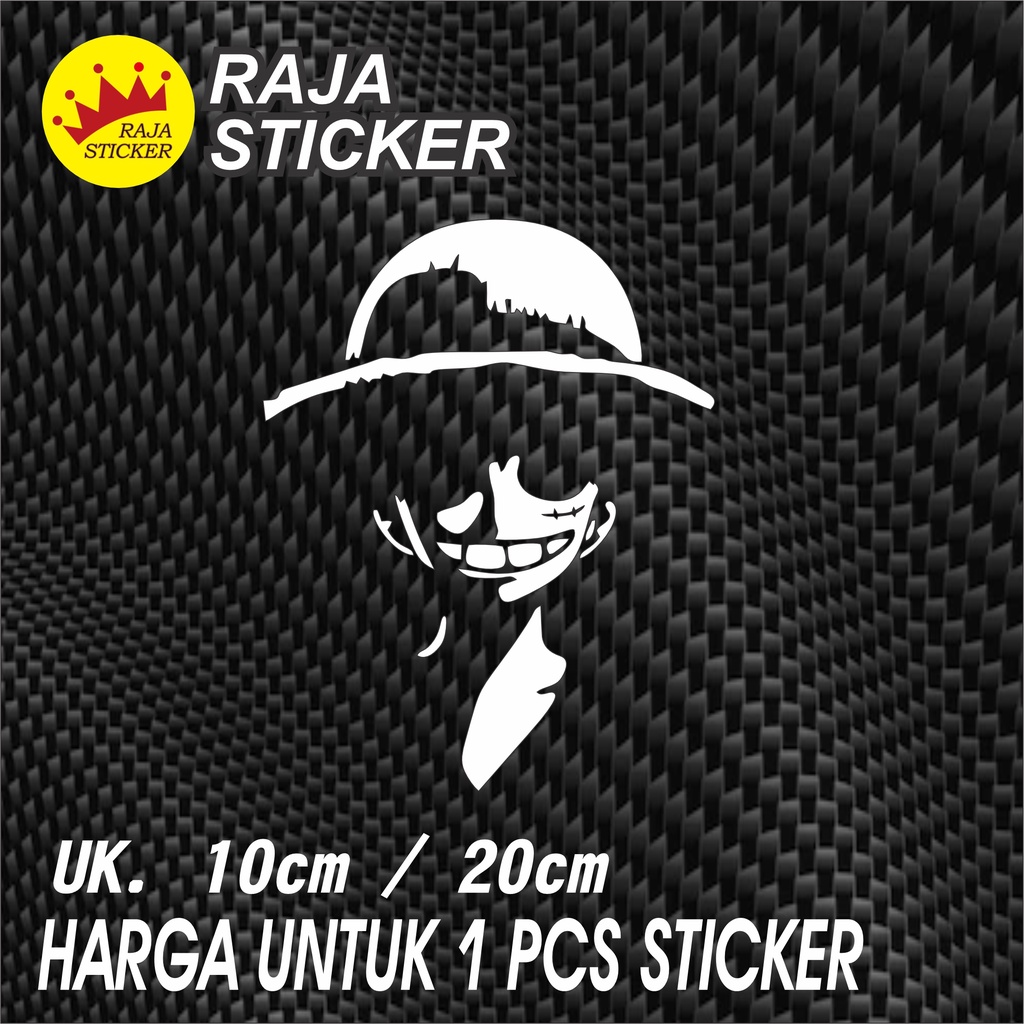 Jual STIKER ONE PIECE MOTOR MOBIL LAPTOP CUTTING REFLEKTIF | Shopee ...