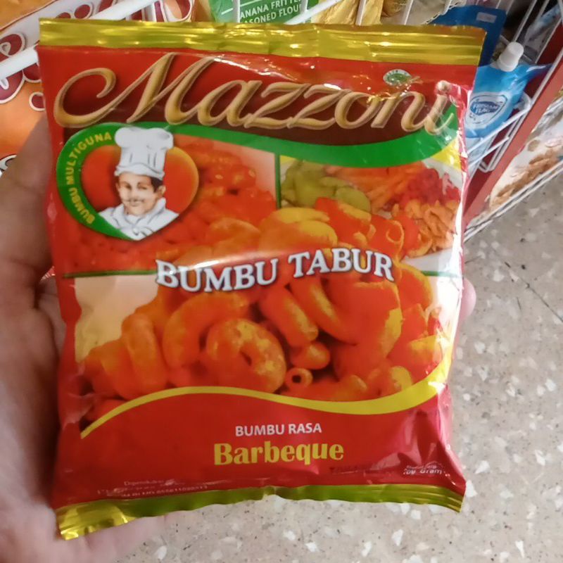 Jual Bumbu Tabur Mazzoni rasa barbeque netto 100gr | Shopee Indonesia