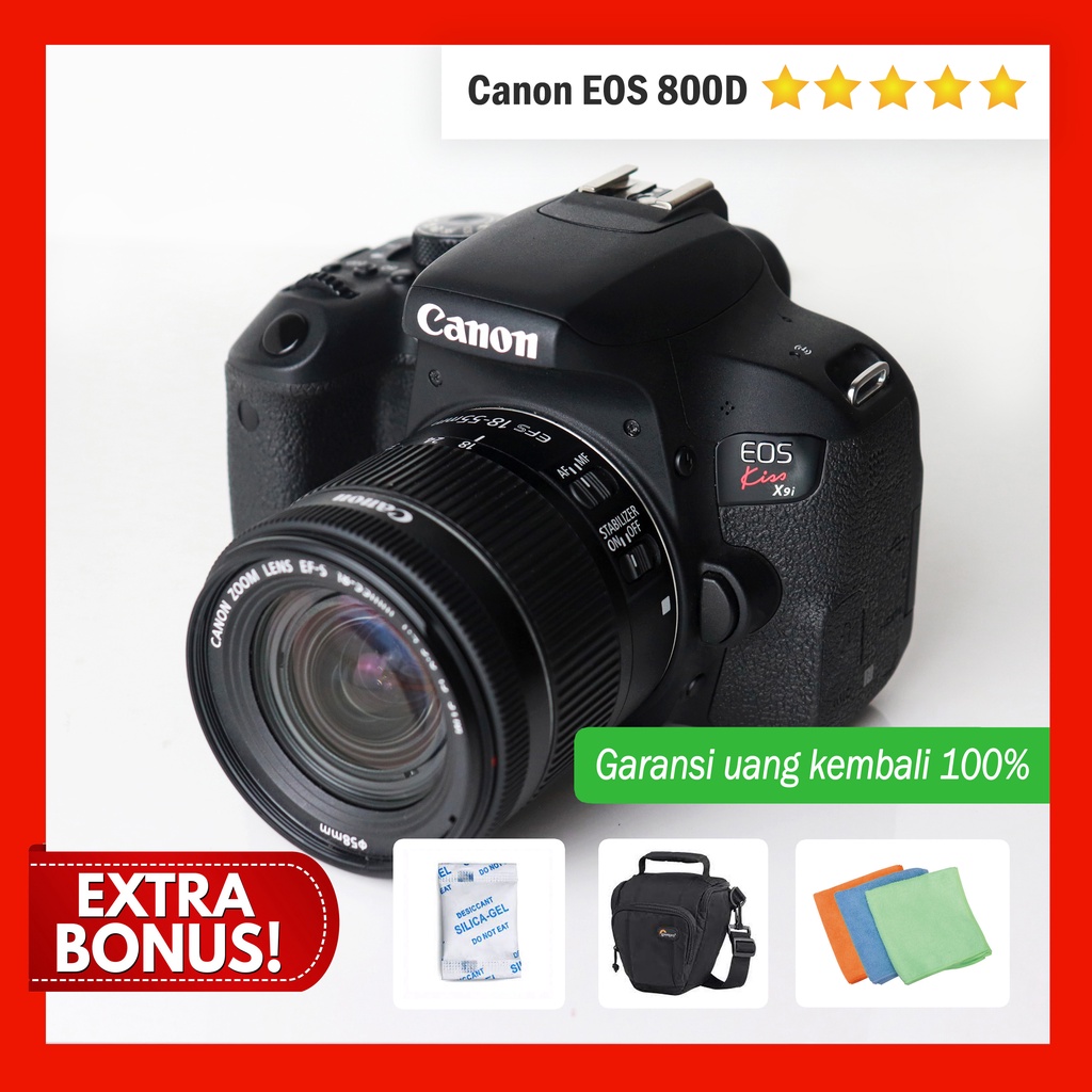 Jual Canon EOS 800D Kamera DSLR Best Seller | Shopee Indonesia