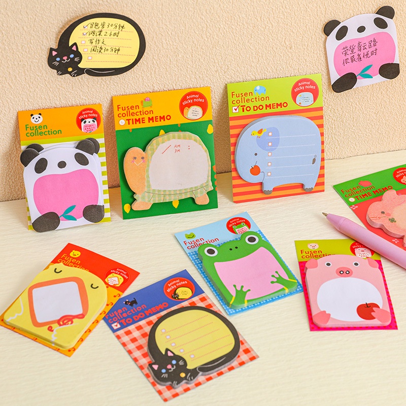 Jual Sticky Notes Hewan / Animal / Memo Pad / Animasi /Cute | Shopee ...