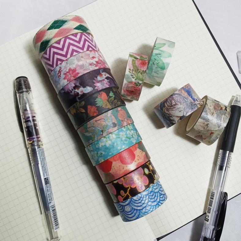 Jual Masking / Washi Tape Sample Satuan Panjang 50 cm | Sampel Selotip ...