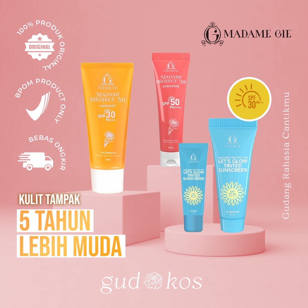 Jual MADAME GIE Madame Protect Me Sunscreen SPF 30 / SPF 50 PA ...