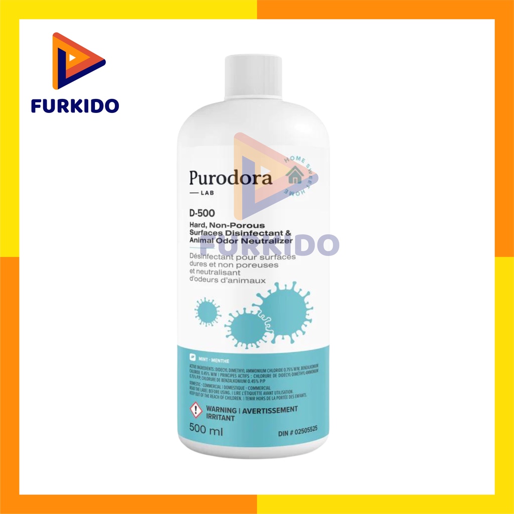 Jual Purodora Disinfectant & Animal Odor Neutralizer 500 ml | Shopee ...