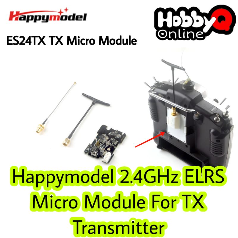 Jual Happymodel ES24TX 2.4GHz ExpressLRS ELRS Long Range Low Latency ...