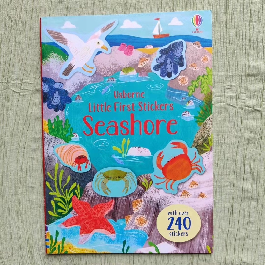 Jual USBORNE LITTLE FIRST STICKERS ACTIVITY BOOK COLLECTION / BUKU ...