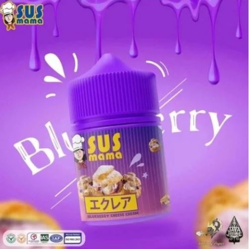 Jual Liquid Sus Mama V2 Blueberry Cheese Cream 60ml | Shopee Indonesia