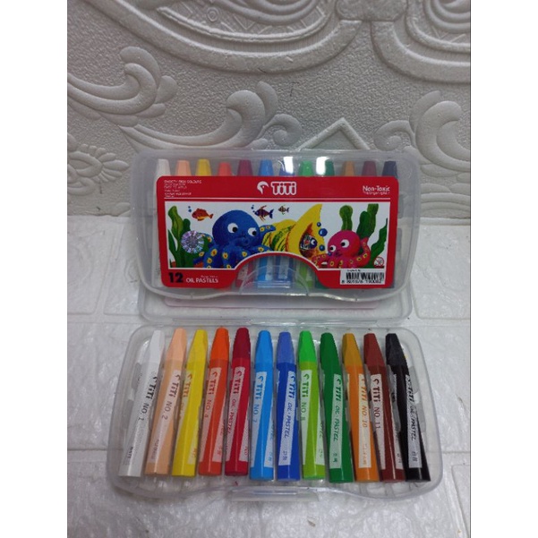 Jual CRAYON TITI ISI 12 WARNA | Shopee Indonesia
