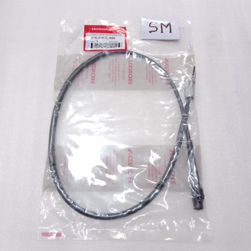 Jual Kabel speedometer spido Supra X 125 Fit new Revo 100 lama 44830 ...