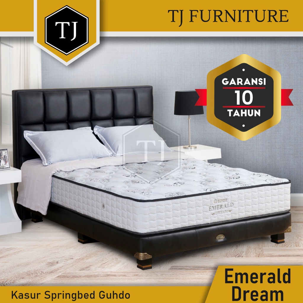 Jual Guhdo Springbed Emerald Dream / Kasur Springbed - Full Set Original | Shopee Indonesia