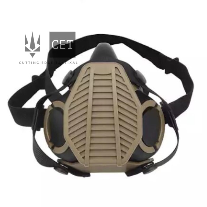Jual Tactical Mask SOTR Respirator Safety Half Face Dust Opscore Style ...