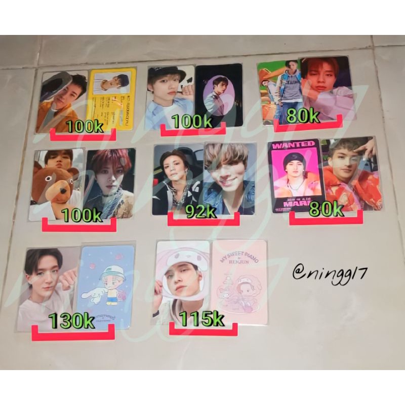 Jual PC NCT WayV renjun winwin jisung xiaojun jeno taeyong yuta mark ...