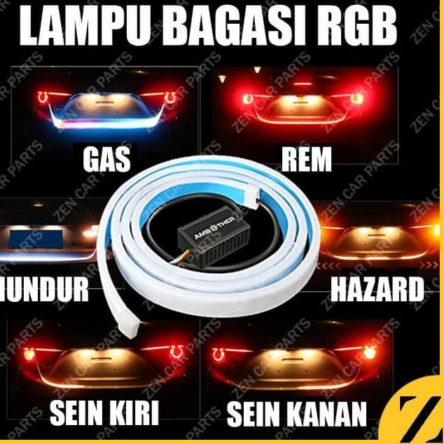 Jual Depan1 Lampu LED Tail Trunk Bagasi Belakang Mundur Running Jalan ...