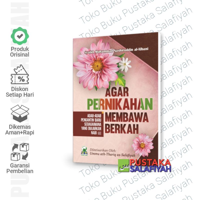 Jual Buku Saku Agar Pernikahan Membawa Berkah; Adab-adab Pengantin Baru ...