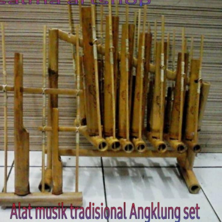 Jual Baru - Angklung Bambu Set/Alat musik Tradisional Angklung ...