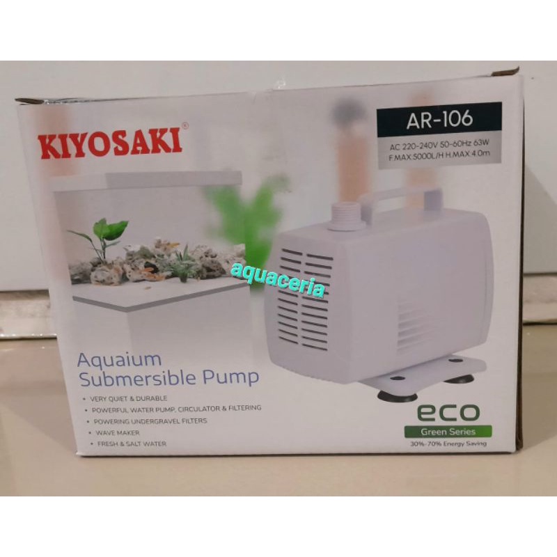 Jual mesin pompa celup air kolam aquarium Kiyosaki AR 106 terlaris ... Jual mesin pompa celup air kolam aquarium Kiyosaki AR 106 terlaris ...