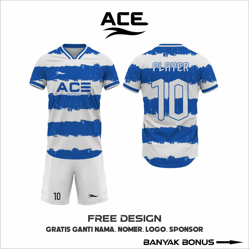 Jual Jersey Futsal Custom Full Printing Free Nickname, logo, dan ...