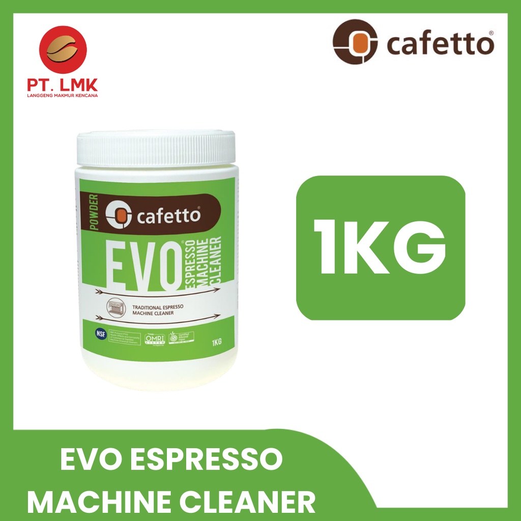 Jual Cafetto Evo Espresso Machine Cleaner Powder Tube 1 Kg | Shopee ...