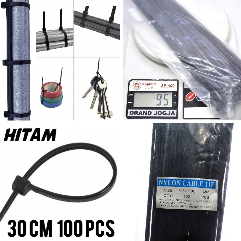 Jual PAC 16IL Tali Tis Kabel Insulok Cable Cabel Ties Insulock 10cm ...