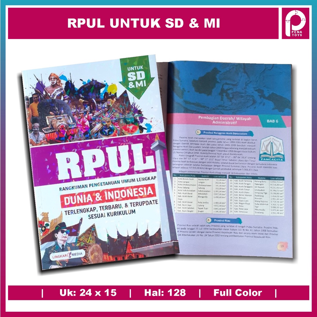 Jual BUKU SD - RANGKUMAN PENGETAHUAN UMUM LENGKAP (RPUL) - LM | Shopee ...