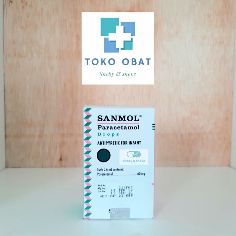 Jual Sanmol Paracetamol Drops penurun panas Bayi 15ml | Shopee Indonesia