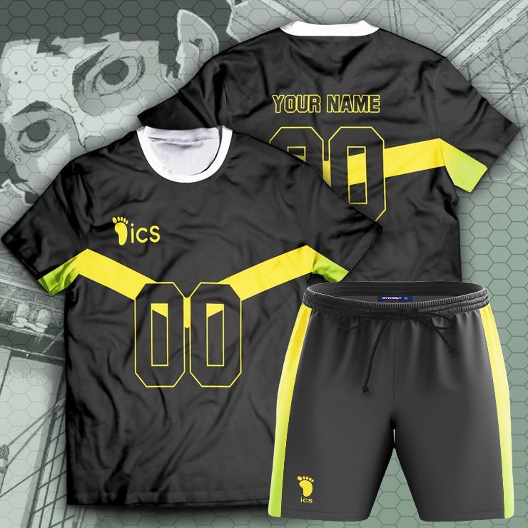 Jual Jersey Anime Haikyuu Itachiyama Team Baju Kaos Setelan Volly ball ...
