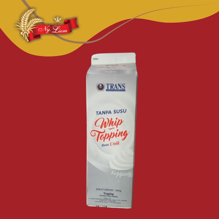 Jual TRANS / KFI Whip Topping / Whipping Cream Nabati SILVER 1kg ...