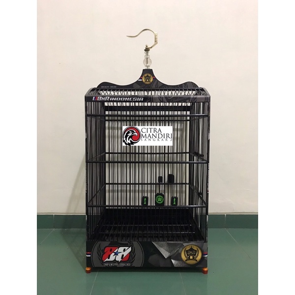 Jual Sangkar Kandang Burung Kotak No 2 BNR Decal 88 Infinity Original ...