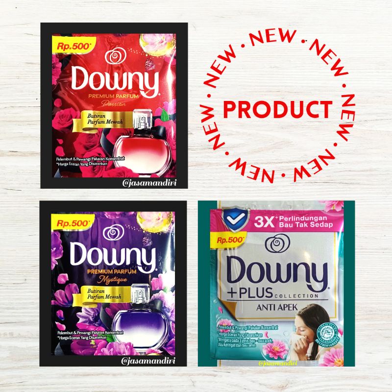 Jual Downy Pelembut & Pewangi Pakaian Sachet 12 x 10ml | Shopee Indonesia