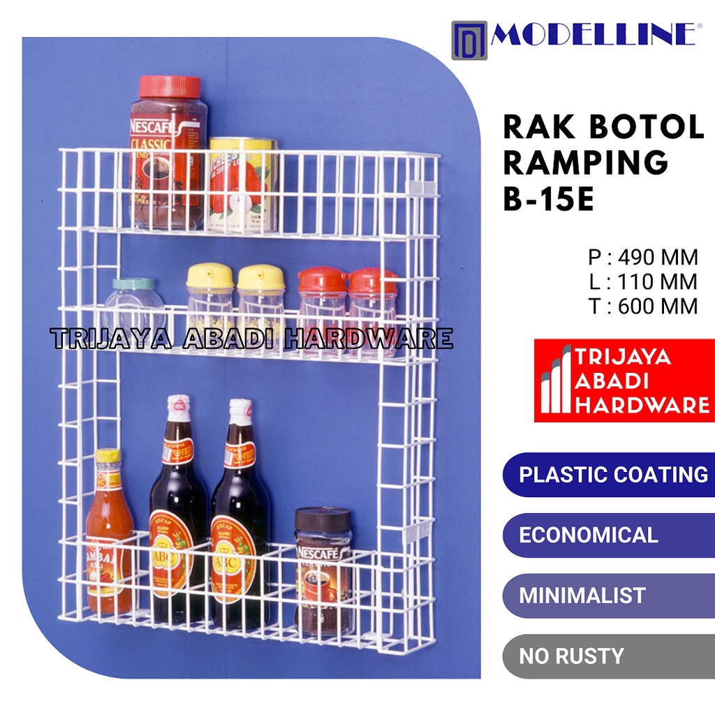 Jual Rak Botol Ramping B15E Modelline Rak Serbaguna Ekonomis | Shopee ...
