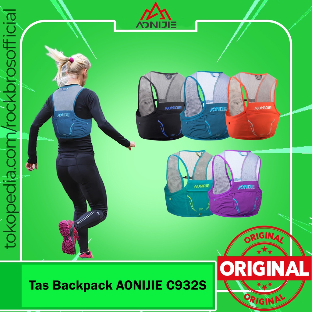 Jual Rompi Olahraga Aonijie C932S Hydration Vest Backpack Sport Running ...