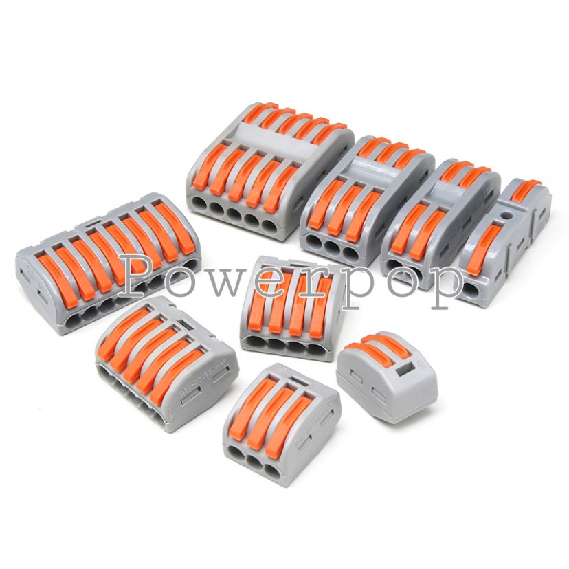 Jual Konector Terminal block connector PCT penghubung kabel 212 213 214 215 | Shopee Indonesia