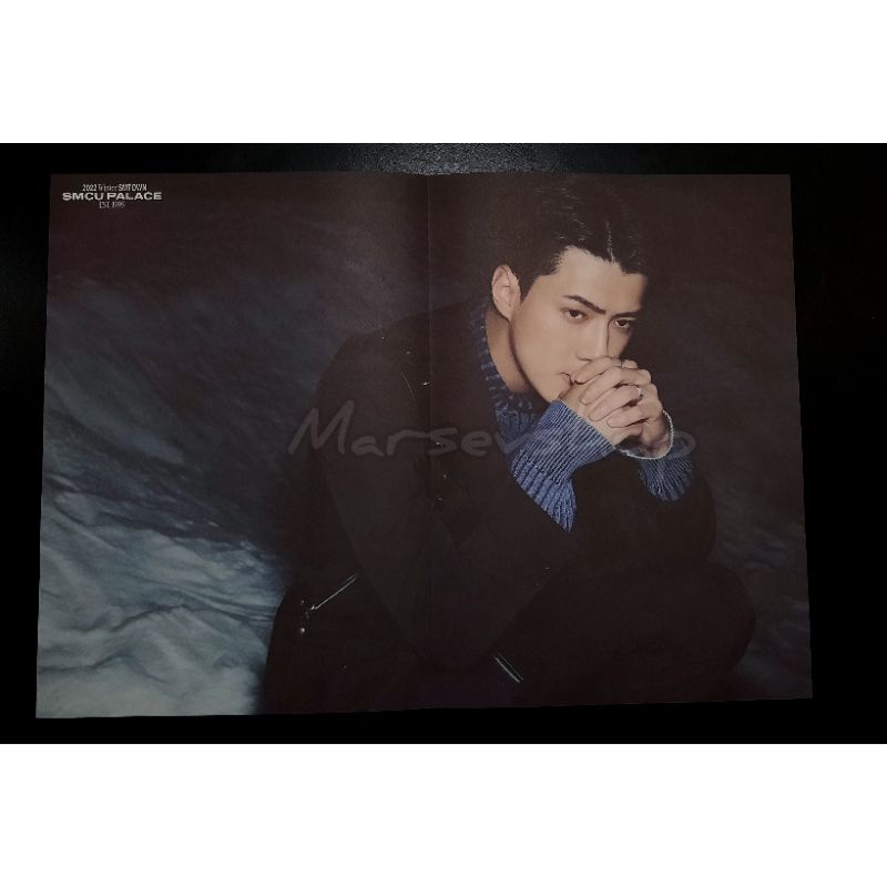 Jual OFFICIAL FOLDED POSTER SEHUN EXO - 2022 Winter SMTWON: SMCU Palace ...