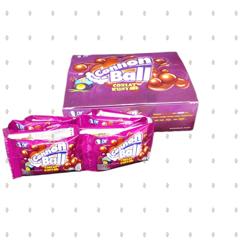 Jual Cannon Ball Choco 6.3gr - Pak Isi 24 Pcs | Shopee Indonesia