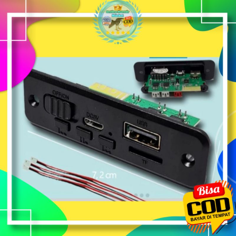Jual Modul Bluetooth Mp3 Ampli 2x3watt | Shopee Indonesia