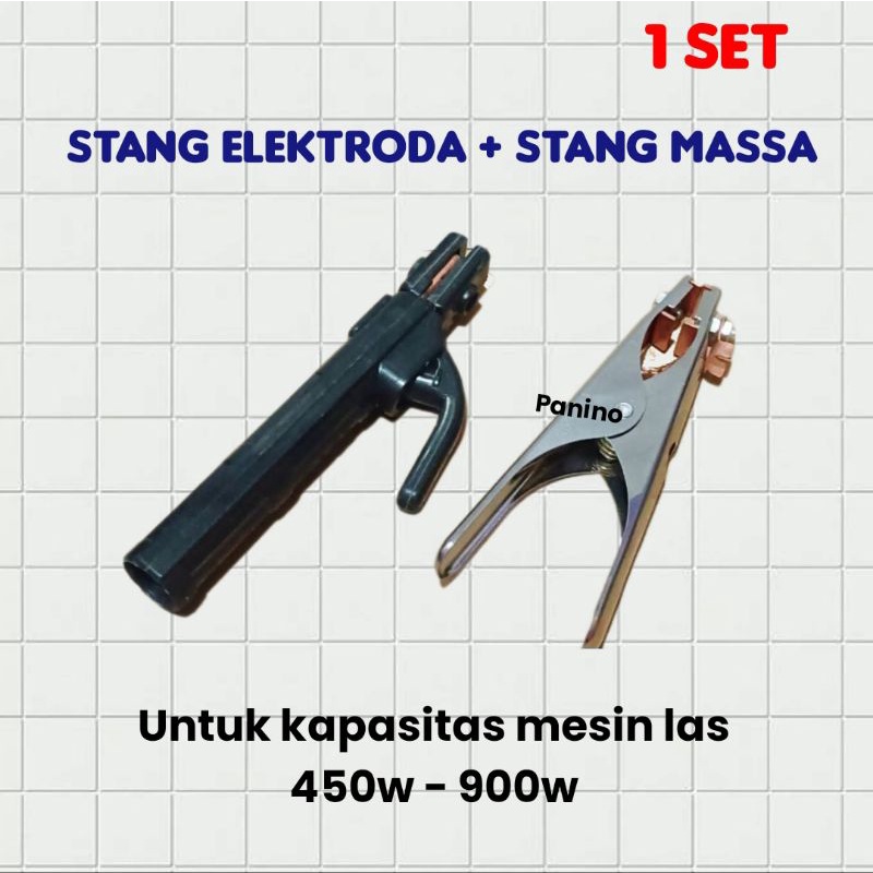Jual Stang las listrik set ELEKTRODA dan MASSA - tang jepit welding ...