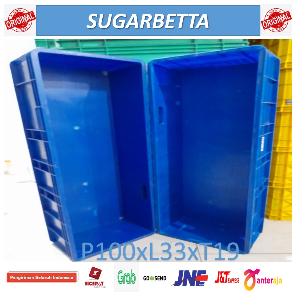 Jual bak plastik 1 meter box rabbit 6688 plastik bekas contener ...